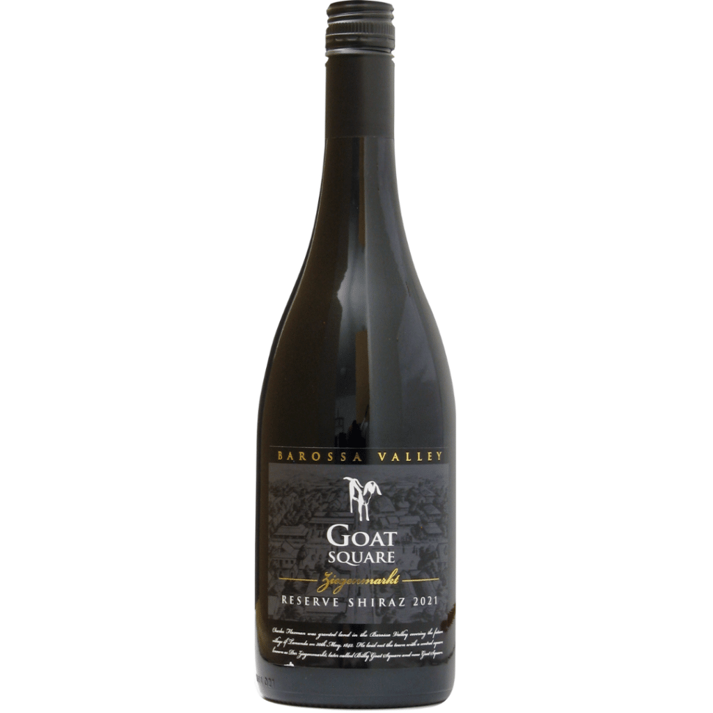 Goat Square ‘Ziegenmarkt’ Reserve Barossa Valley Shiraz 2021 – Glug Wines